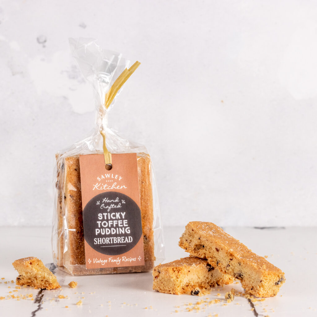 Sticky Toffee Pudding Shortbread | Leaf Tea Shop